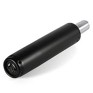 Oak Leaf Office Chair Gas Lift Cylinder Replacement, Pneumatic Shock Heavy Duty (450 lbs) Office Chair Parts & Universal Size, 5'' Stroke, Black