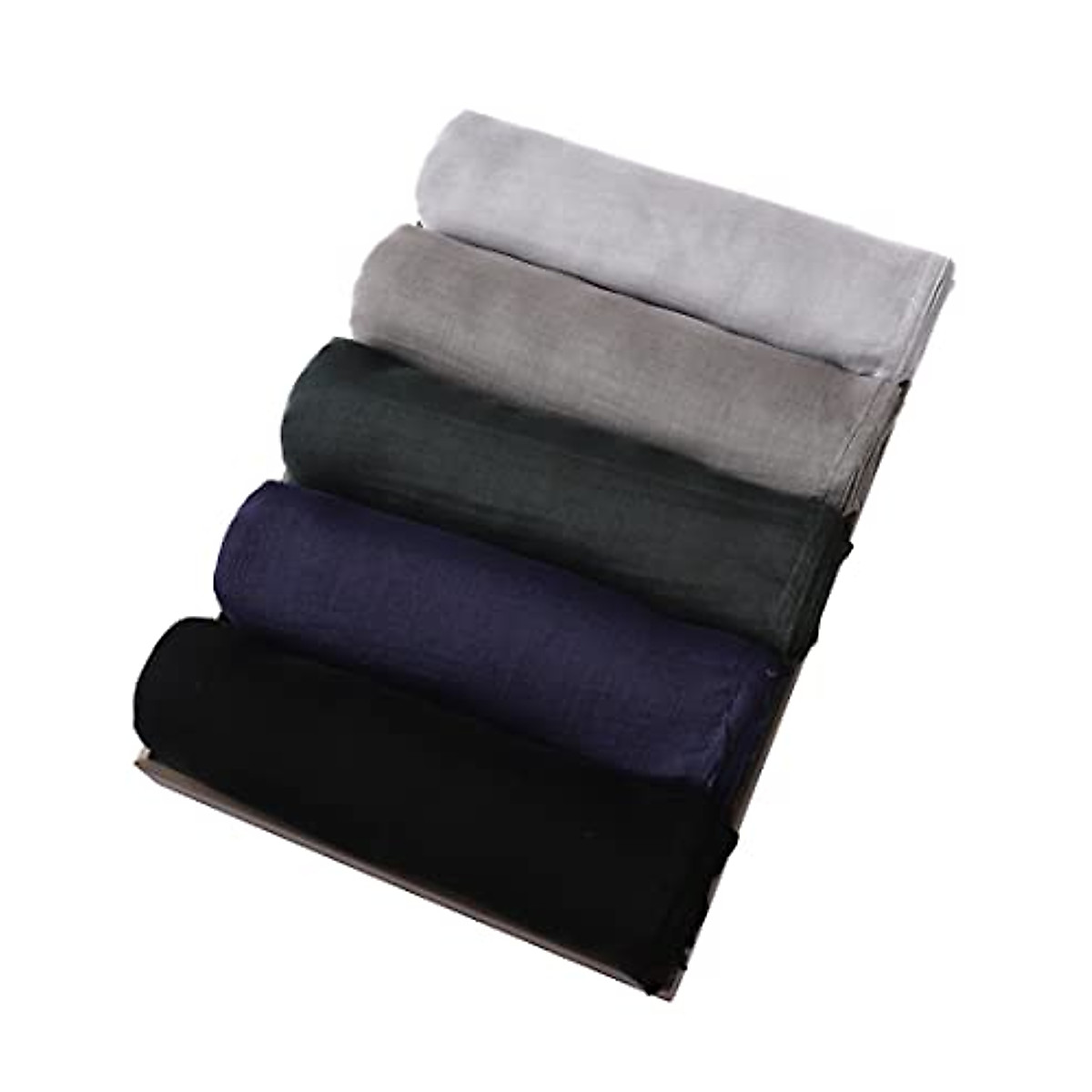 Txameru Women's Hijab Viscose Hijab for Women Muslim Cotton Hijab Fashion Hijab Scarf (Black)