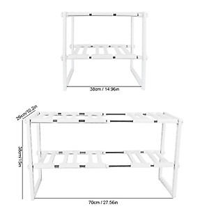 Under Cabinet Storage,Under Sink Organizer,2?Tier Sink Rack,Kitchen Storage Holder,Cabinet Organizer Shelf,Telescopic Storage Shelf for Kitchen,Living Room, under sink organizer under cabinet org