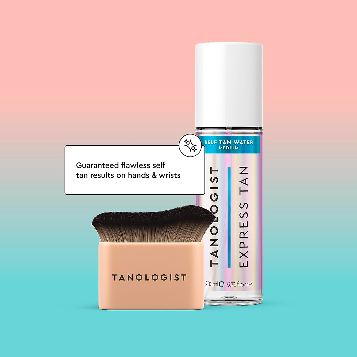 Tanologist Blending Brush for Self Tan - Vegan Body Brush for Flawless Self Tanner Application, 1 Count