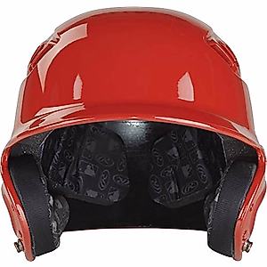 Rawlings | R16 VELO Baseball Batting Helmet | Senior (6 7/8" - 7 5/8") | Scarlet
