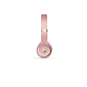 Beats Solo3 Wireless On-Ear Headphones - Apple W1 Headphone Chip, Class 1 Bluetooth, 40 Hours of Listening Time - Rose Gold (Previous Model)