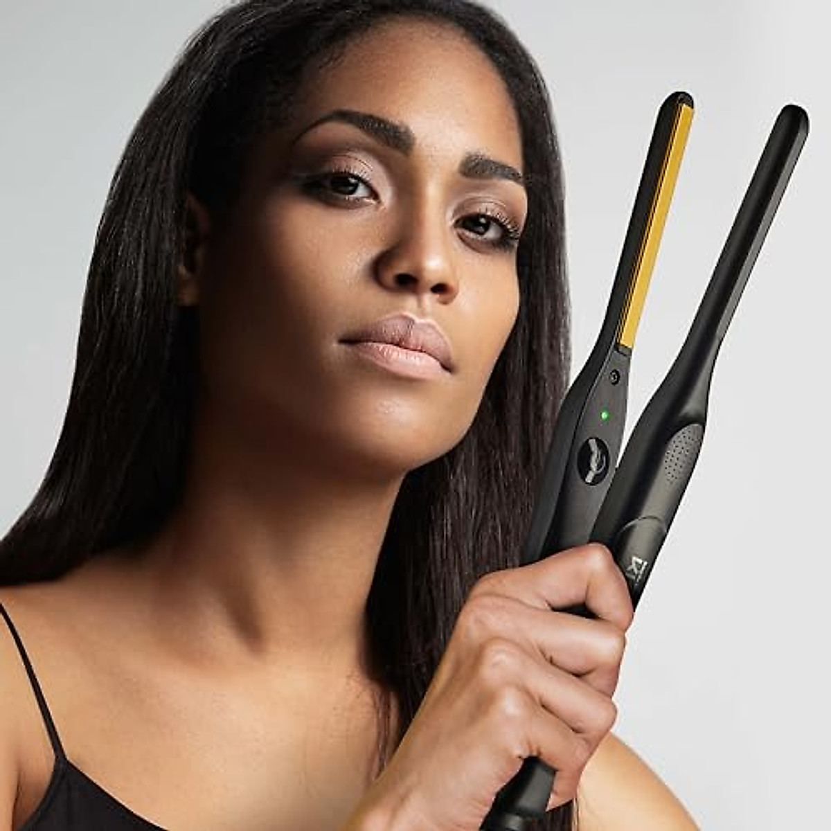 KISS Ceramic Tourmaline Flat Iron, 1/2"