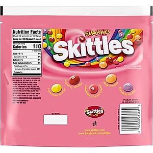 Skittles Smoothies Shareing Size 15.6 Oz