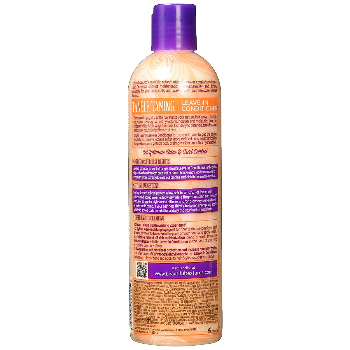 Beautiful Textures Tangle Taming Leave-in Conditioner,12fl.Oz