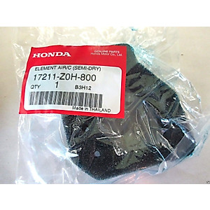 Honda 17211-Z0H-800 Lawn Mower Air Filter (Oiled Foam)