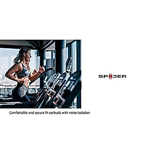 Spider Truly Wireless Bluetooth Earphones BT200, Black, A-EMIC-BT200