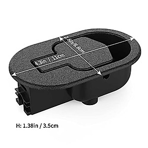 Baridwon 2 Set Recliner Replacement Parts, Durable Recliner Release Pull Handle with Recliner Pull Cable, Repair Replacement Parts Compatible with Most Furniture of Recliner Chair Sofa Couch