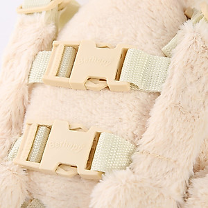 Berhapy 2 in 1 Naughty Dog Toddler Backpack Harness with Safety Leash for Children’s Walking Kids Leash for 1-3 Years Old Boys and Girls