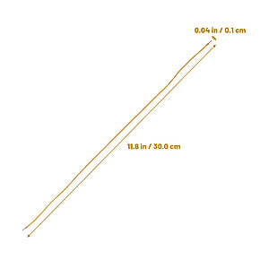 jojofuny 4pcs Led Filament 300mm Bulb Light Filament Accessories Bulb Accessory Bulb Flexible Filament Bulb Light Accessories Retro Bulb Led Filament Repair