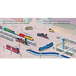 Trains Coming Through!: My First Book of Trains