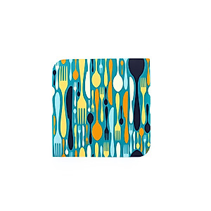 Modgy Silicone Trivets for Hot Dishes, Pots, Pans Decorative for Kitchen Counter-Tops Heat Resistant Pad Utensil Rest Mat Coaster, Kookin