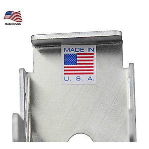 Mytee Products 48" Aluminum Locking Ratchet Binder Rack - Made in USA (Holds 11 Binders)