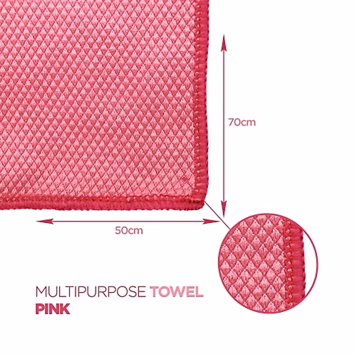 Extra Large Fish Scale Microfiber Glass Cleaning Cloth Towels, Car Cleaning Supplies, Glasses Cleaner, Detailing Cleaning Cloth auto Drying wash Pack 1 Large 19,69 x 27,56 inc