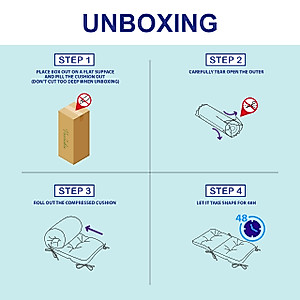 YOOZEKU Outdoor Indoor Seat/Back Chair Tufted Cushion,All-Weather Patio Chair Cushion with Ties,for Patio Furniture,Beige