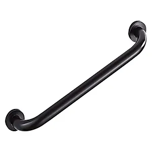 Grab Bar Bathroom Grab Bars for Bathtubs and Showers, Brass Shower Support Non-Slip Rail Elderly Disabled Safety Handrails Bathtub Toilet Kitchen Sta (Color : Dolphin Waves, Size : 350Mm)