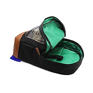 JDM Bride Racing Backpack Brown Bottom with Black Harness Straps