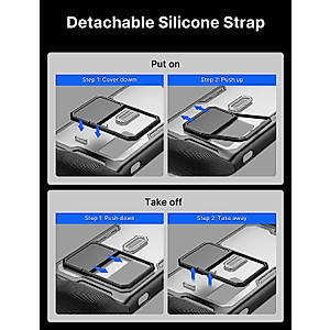 JSAUX ModCase Compatible with Steam Deck/Steam Deck OLED, PC0104 Modular Valve Steam Deck Case Include Protective Case, Face Cover, Cooling Fan, Metal Bracket and Strap - Cooler Set