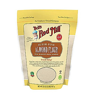 BOB'S RED MILL Flour Almond Blanched, Size (32 OZ, Pack - 2)