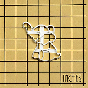 Baby Elephant cookie cutter, 1 piece - Bakerlogy