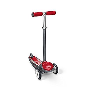 Radio Flyer Color FX EZ Glider 3 Wheel Kid's Scooter, Red Kick Scooter, for Ages 3+ Years