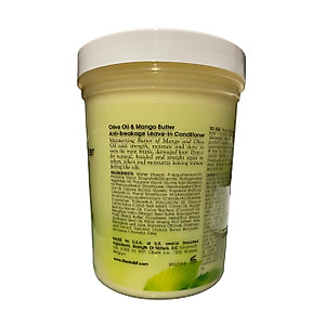 ELASTA QP Olive Oil & Mango Butter Leave-In Conditioner, 32oz