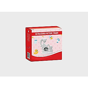 3MAZINGS Ultrasound Picture Frame Gender Reveal New Parents Pregnant Mom Pregnancy Love Gifts Baby First Sonogram Frames (Ultrasound Picture Frame - Family of 3)