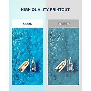 702XL 702 Ink Cartridges Combo Pack Compatible for Epson 702 702XL Ink Cartridges High Yield Compatible with Epson Workforce Pro WF-3720 WF-3730 WF-3733 Printer(1 Black 1 Cyan 1 Magenta 1 Yellow)