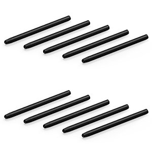 XENCELABS Standard Nibs, 10 Pack Replacement Pen Nibs for Digital Pen Tablet Stylus. Compatible: Pen Tablet Bundle, Bundle SE, Medium Standard, Small Standard