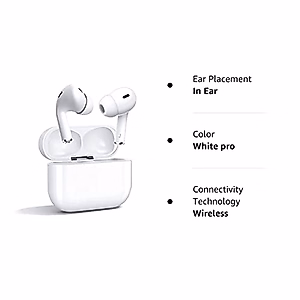 Wireless Earbuds Air ProWireless Bluetooth 5.3 Headphones Noise Cancelling Fast Charging IPX7 Waterproof Ear Buds Stereo Earpods Sports in-Ear Earphones for iPhone/Android/Samsung Earbuds