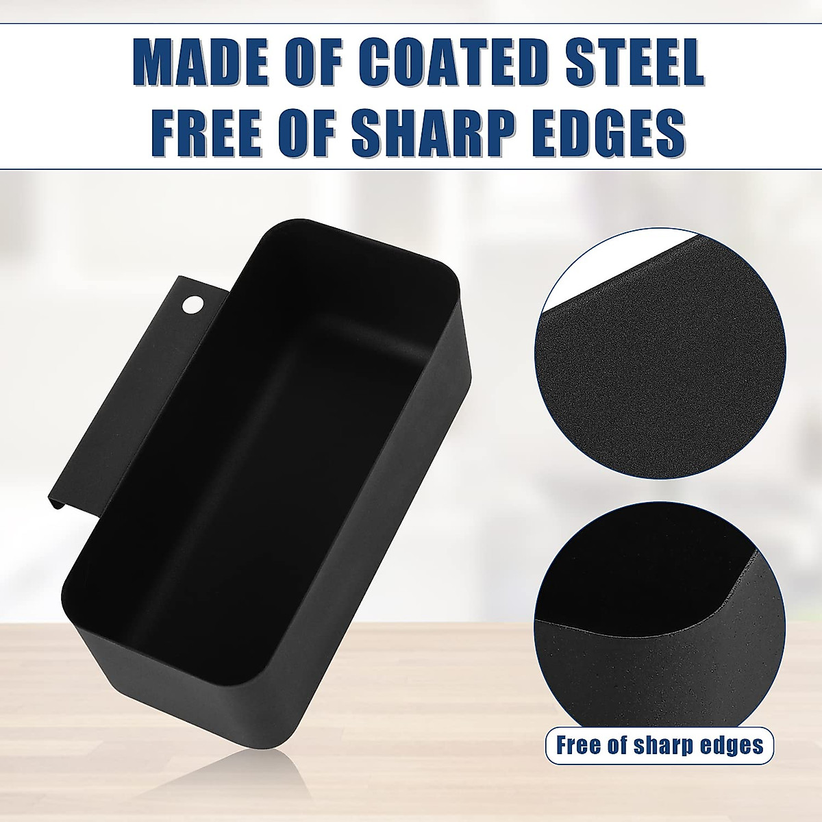 LUTER Grease Cup/Drip Catcher Pan for Blackstone Stove Griddles Replacement Part with 10pcs Foil Drip Pans Trays for 17 22 28 Inch Blackstone Grill