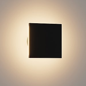 Aoceley Outdoor LED Wall Light Modern Outdoor Porch Light Patio Light Outdoor Wall Sconce Aluminum Waterproof Porch Lights Indoor Outdoor Sconce Wall Lighting Warm White 3000K (Square)