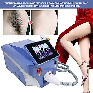 Portable 808 Diode Hair Removal Machine (3 wavelengths: 755nm/ 808nm/ 1064nm)