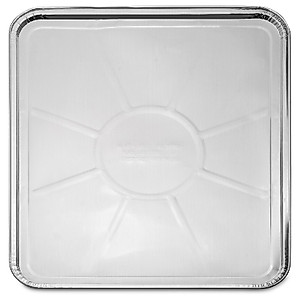 5-Pack Disposable Foil Oven Liners by DCS Deals – Keep Your Oven Clean and Healthy – Perfect Silver Foil Drip Pan Tray for Cooking, Baking, Roasting, and Grilling- 18.5 x15.5” inch