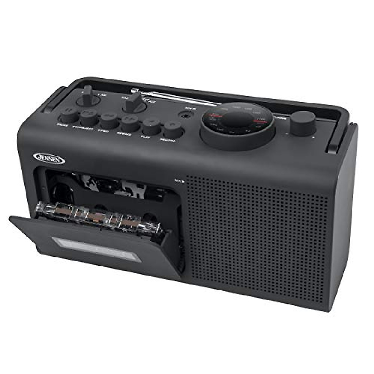 Jensen® Portable Cassette Player/Recorder with AM/FM Radio