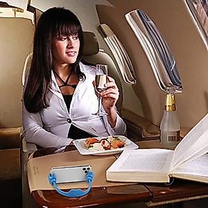 LucyPhy 8 Pack Thumbs up Cell Phone Holder, Adjustable Silicone Tablet Stand, Multi Colors Portable Desktop Stands Compatible for Smart Phones iPhone iPad Huawei (8 Color)