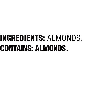 Amazon Brand - Happy Belly Whole Raw Almonds, 48 Ounce (Pack of 1)