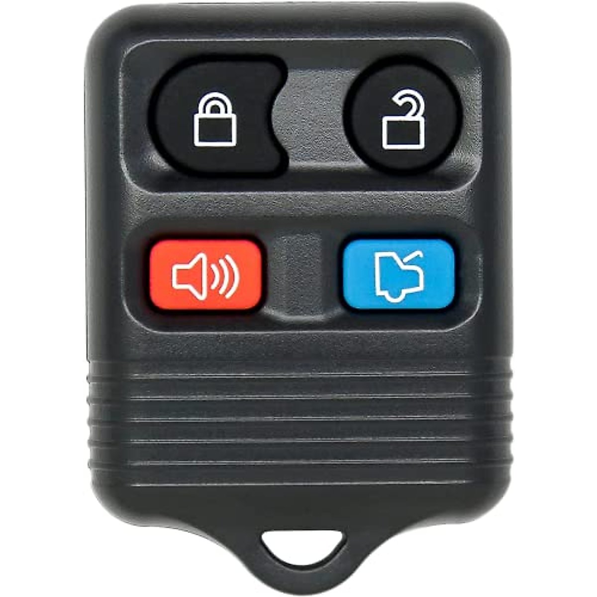 BestKeys Replacement For 1998 - 2009 Ford TAURUS 4 Button Remote Keyless Entry Key Fob w/FREE DIY Programming Guide