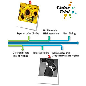2-Pack ColorPrint Compatible Black Ink Cartridge LC3035XXL Replacement for Brother LC3035 XXL LC3033 LC3033XXL LC3035BK LC-3035BK Work wiht MFC-J815DW MFC-J805DWXL MFC-J805DW MFC-J995DW MFC-J995DWXL