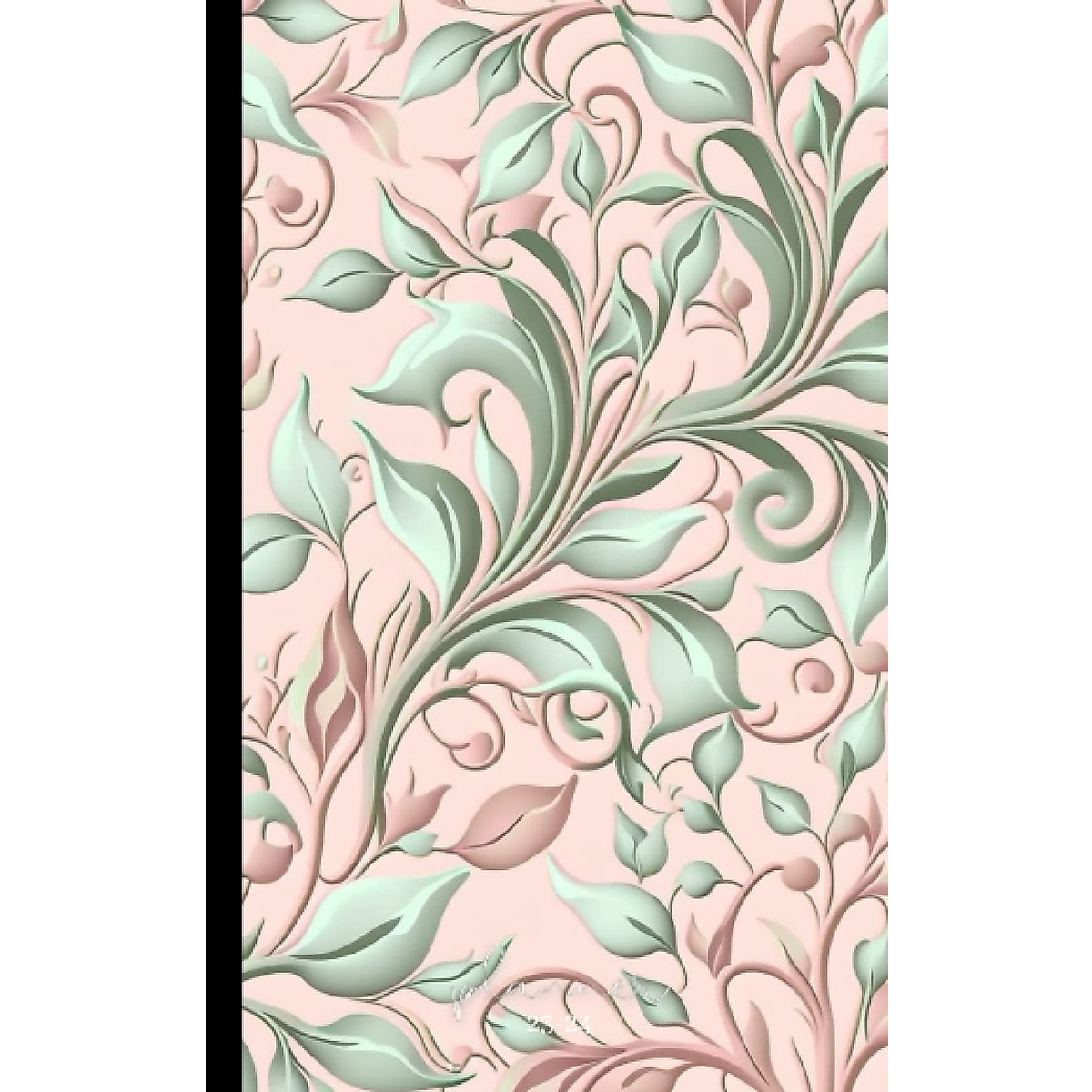 2023-2024 PLANNER: "FLORAL PATTERN" Weekly and monthly organizer. July 2023 - June 2024. A5 . 6" x 9". 137 pages.