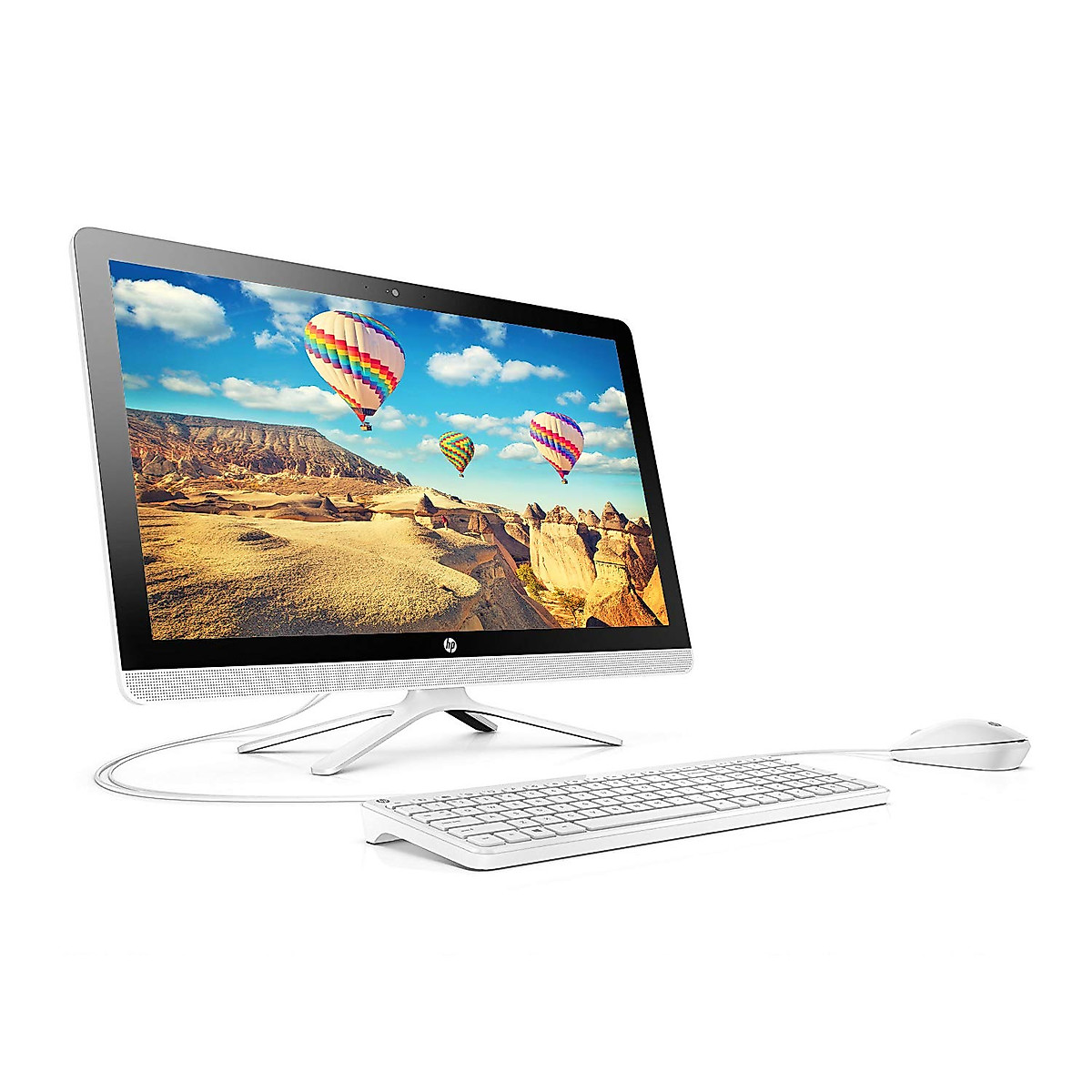 HP Snow White 22-b013w All-in-One touch screen Desktop PC