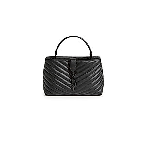 Rebecca Minkoff Edie TOP Handle Satchel, Black/Black