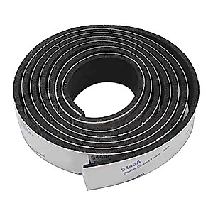 25 Pcs Hat Size Tape Self Adhesive, Hat Size Reducer High Density Foam Reducing Roll for Hats Caps Sweatband(Black and White)