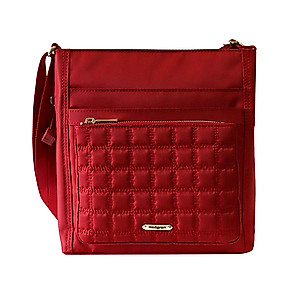 Hedgren Rosa Quilted Crossbody, Sun Dried Tomato
