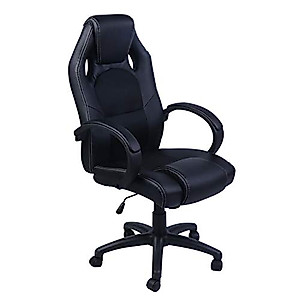 Leather Office Chair Gaming Chair Executive Chair Computer Gaming Chair Office Desk Chair Ergonomic Office Chair Video Game Chair Racing Chair Task Chair Home Office Chair with Lumbar Support