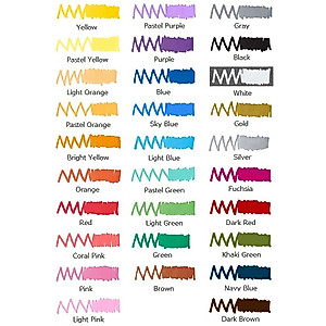Posca Paint Marker Pen (PC-5M) 29 Colors Full Set with Original Box Japan Import