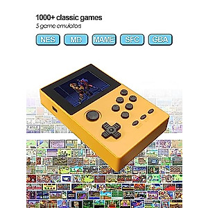 Fadist Handheld Game Console, Portable Retro Game Console, Built in 1000+ Classic Games,IdeIdeal Gift for Kids, Friend