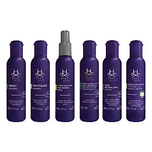 Hydra Professional Experience , Shampoo, Conditioner, and Sprays, Dog and Cat Grooming Supplies, 6-Bottle Set