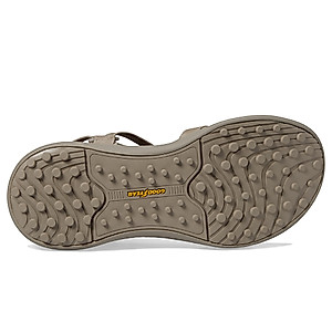 Skechers Women's Arch Fit Spikeless Golf Sandal Sneaker, Taupe, 7