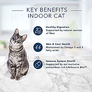 Blue Buffalo Tastefuls Indoor Natural Adult Dry Cat Food, Chicken 7lb bag